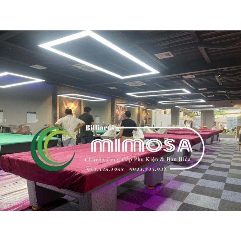 ĐÈN LED THẢ TRẦN CHO CLB BIDA - BIDA MIMOSA